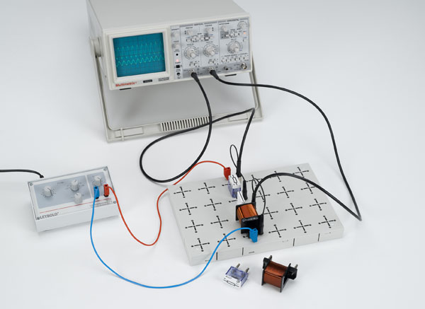 Determining the inductive reactance of a coil in an AC circuit ...